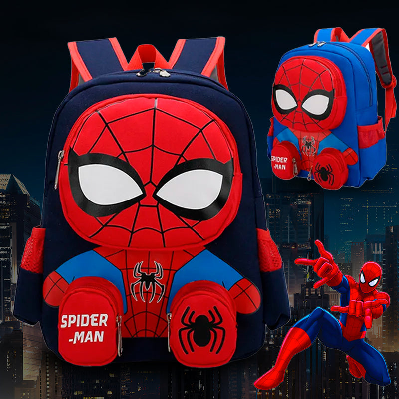 Spider-Man Funny School Backpack